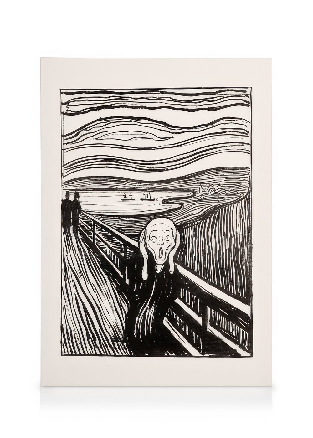 Edvard Munch - De Schreeuw Surrealistisch Canvas | Desenio BE