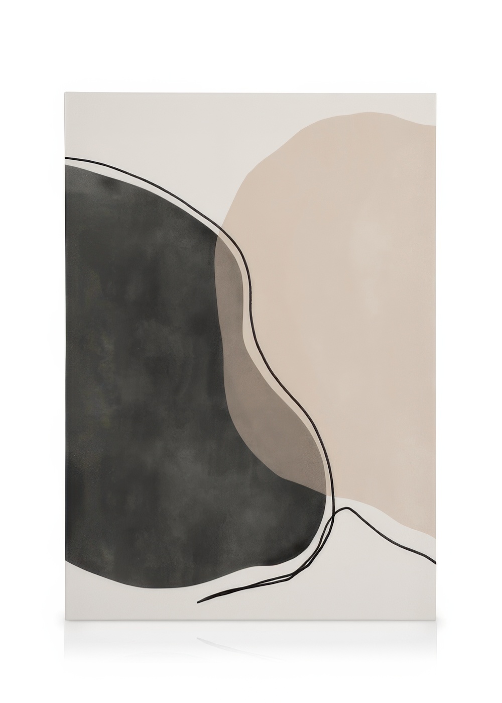 Shapes and Lines No1 Canvas Print – Abstract Wall Art | Desenio