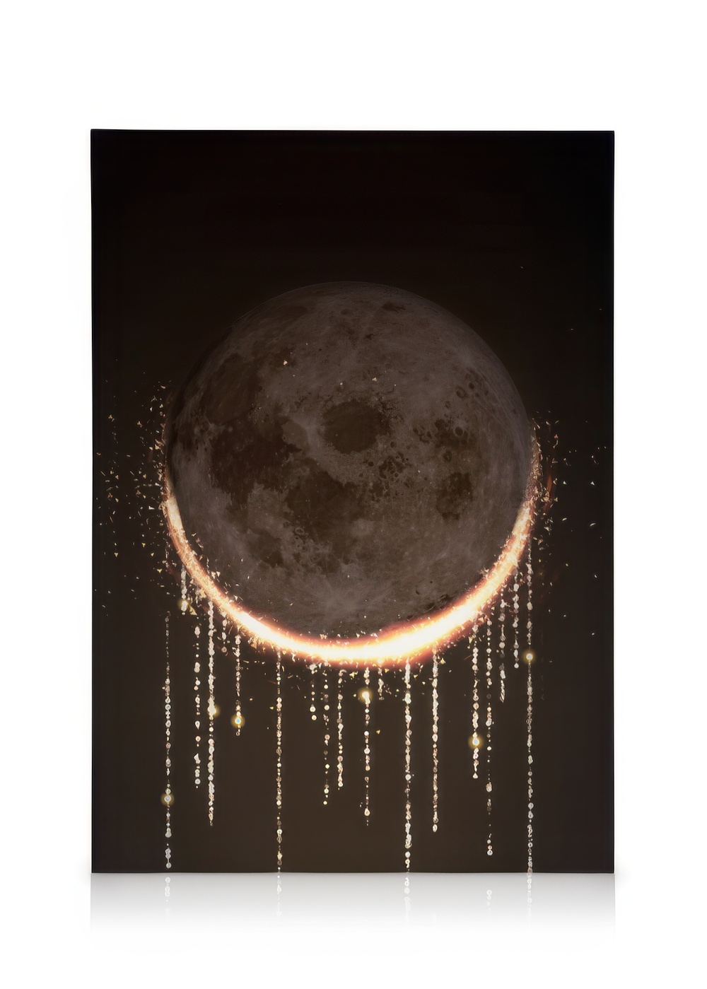 Lunar Eclipse Canvas Print – Dramatic Wall Art | Desenio UK