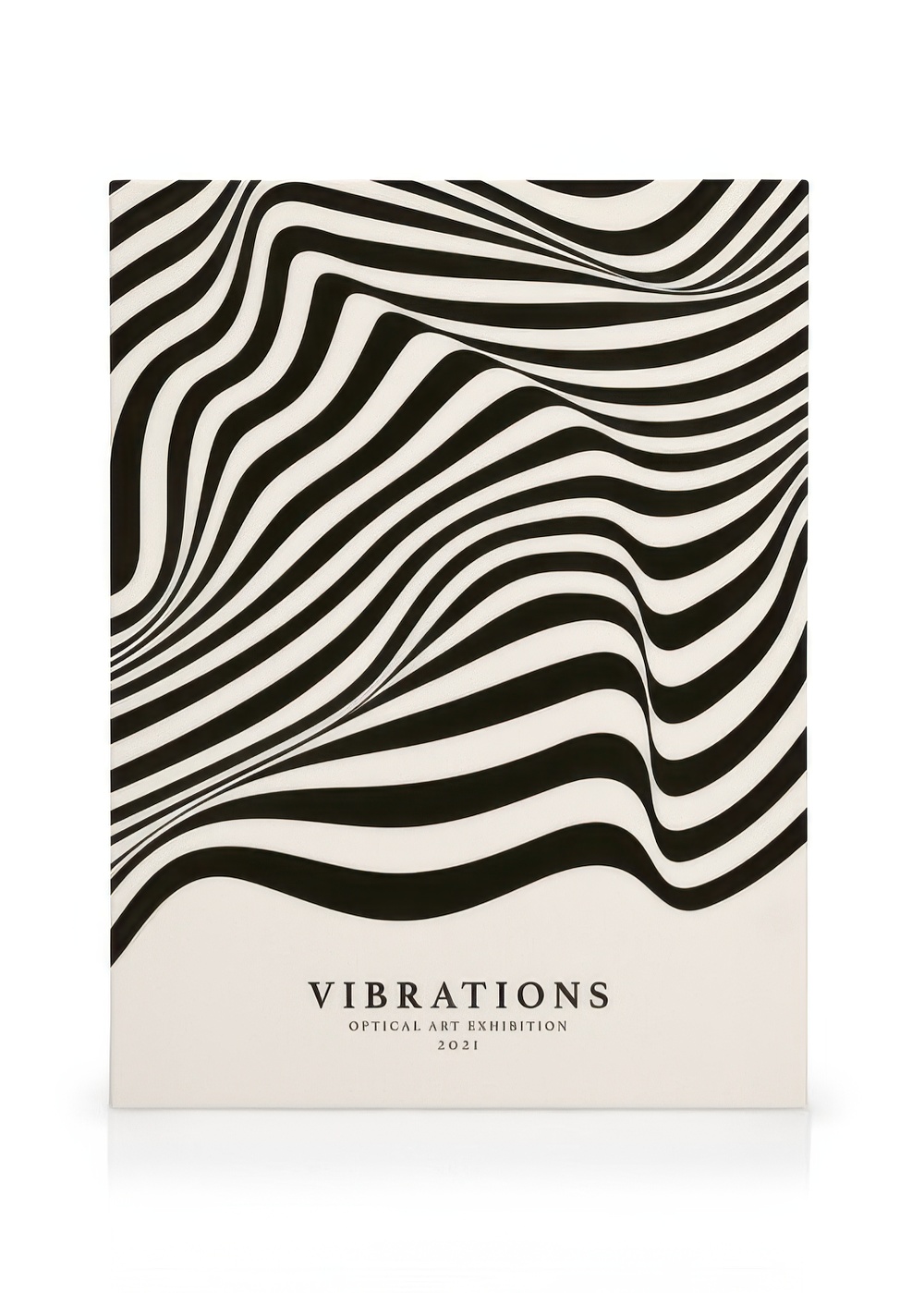 Vibrations Canvas – Optical Illusion Art Canvas | Desenio EU