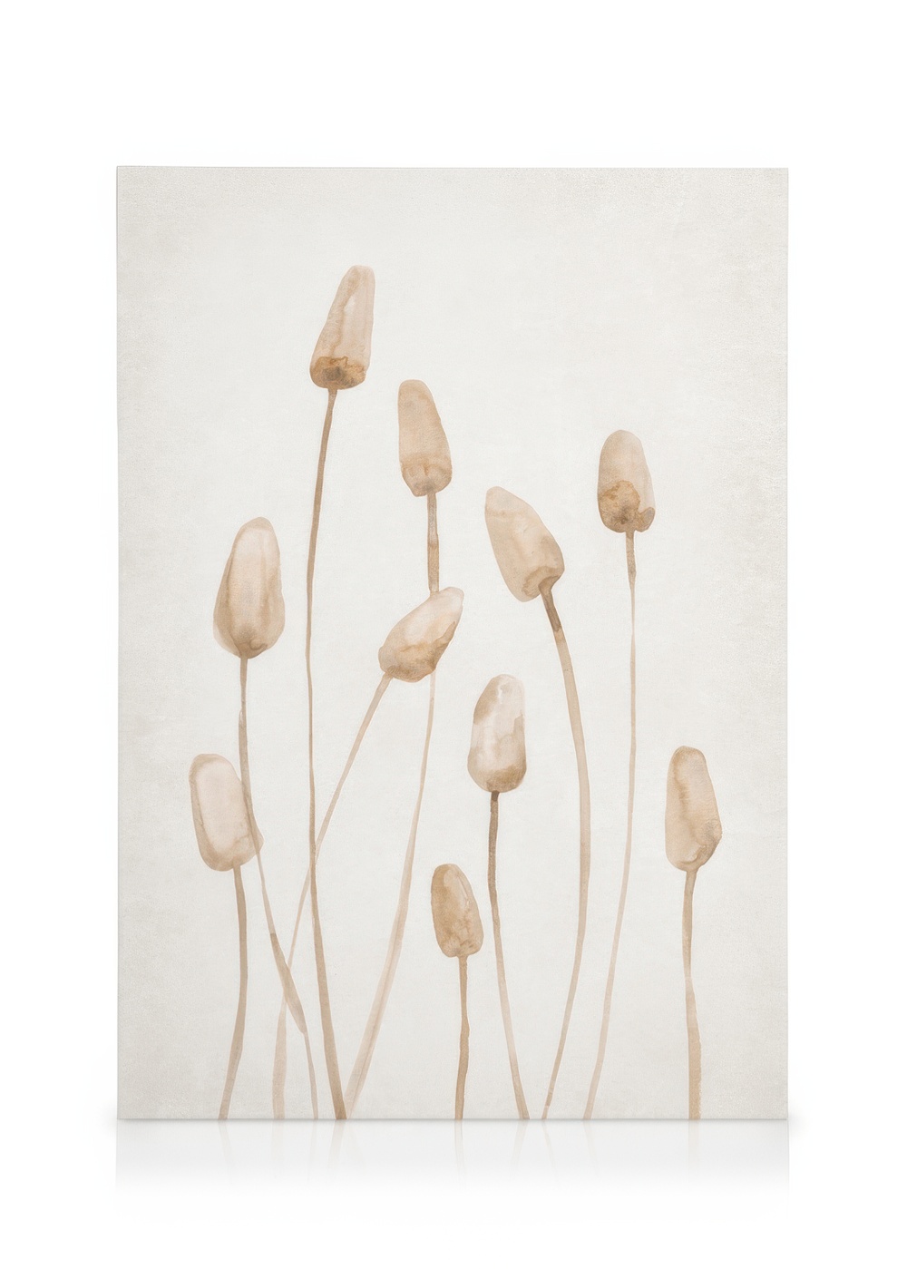 Watercolour Dried Plants Canvas – Abstract Wall Art | Desenio