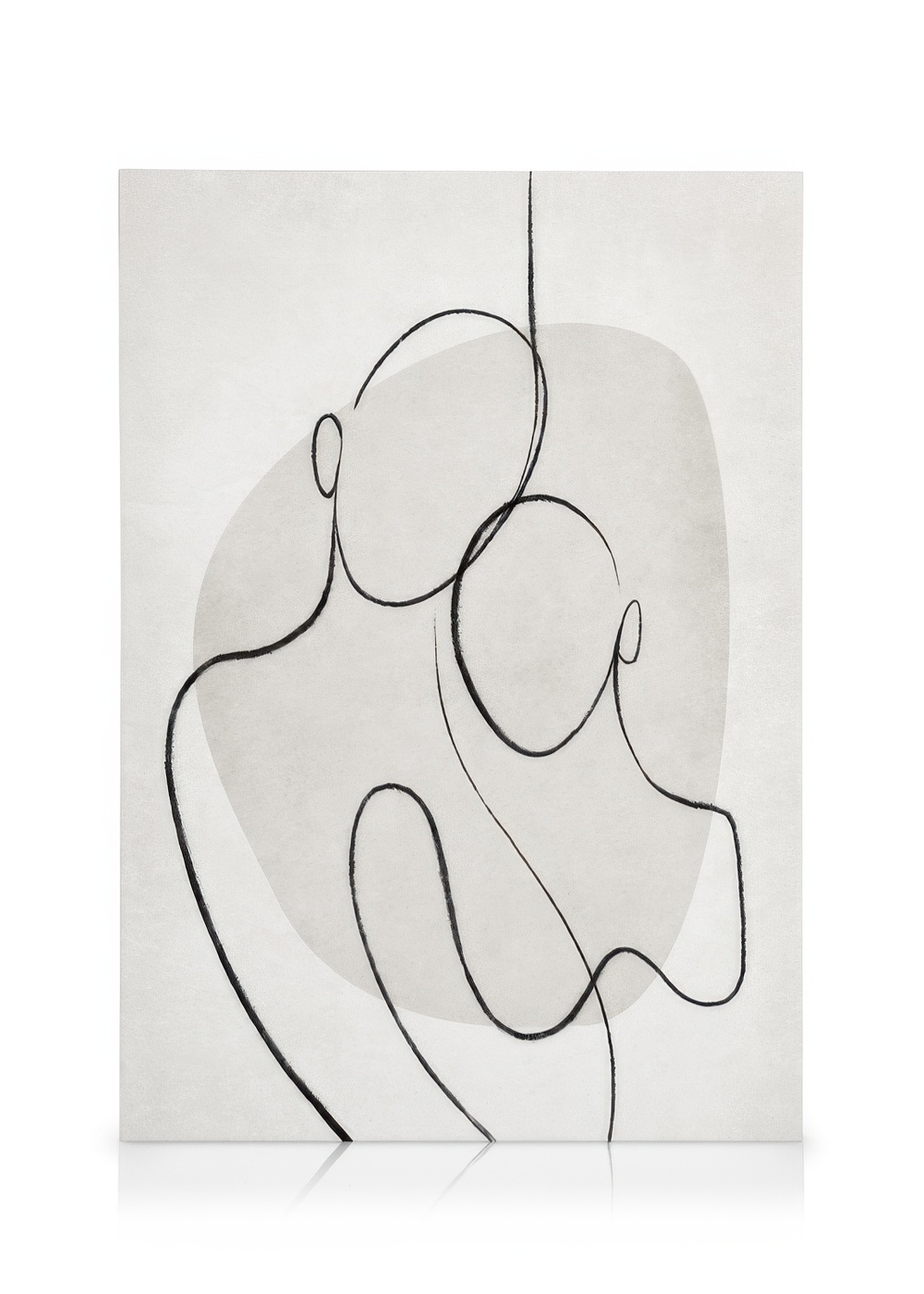 Artful Lines No6 Canvastavla – Abstrakt konst & linjeteckning | Desenio.se