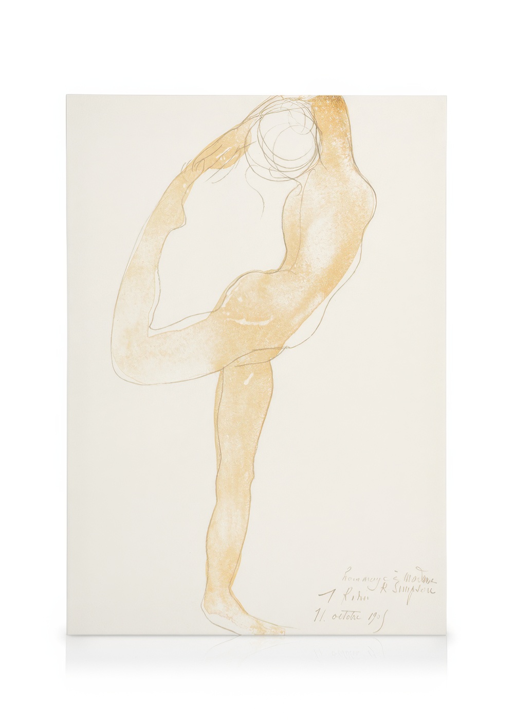 Auguste Rodin Dancing Figure Canvas Print | Desenio UK