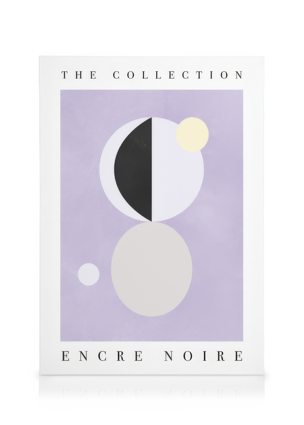 Encre Noire No1 Lienzo – Arte abstracto exclusivo | Desenio