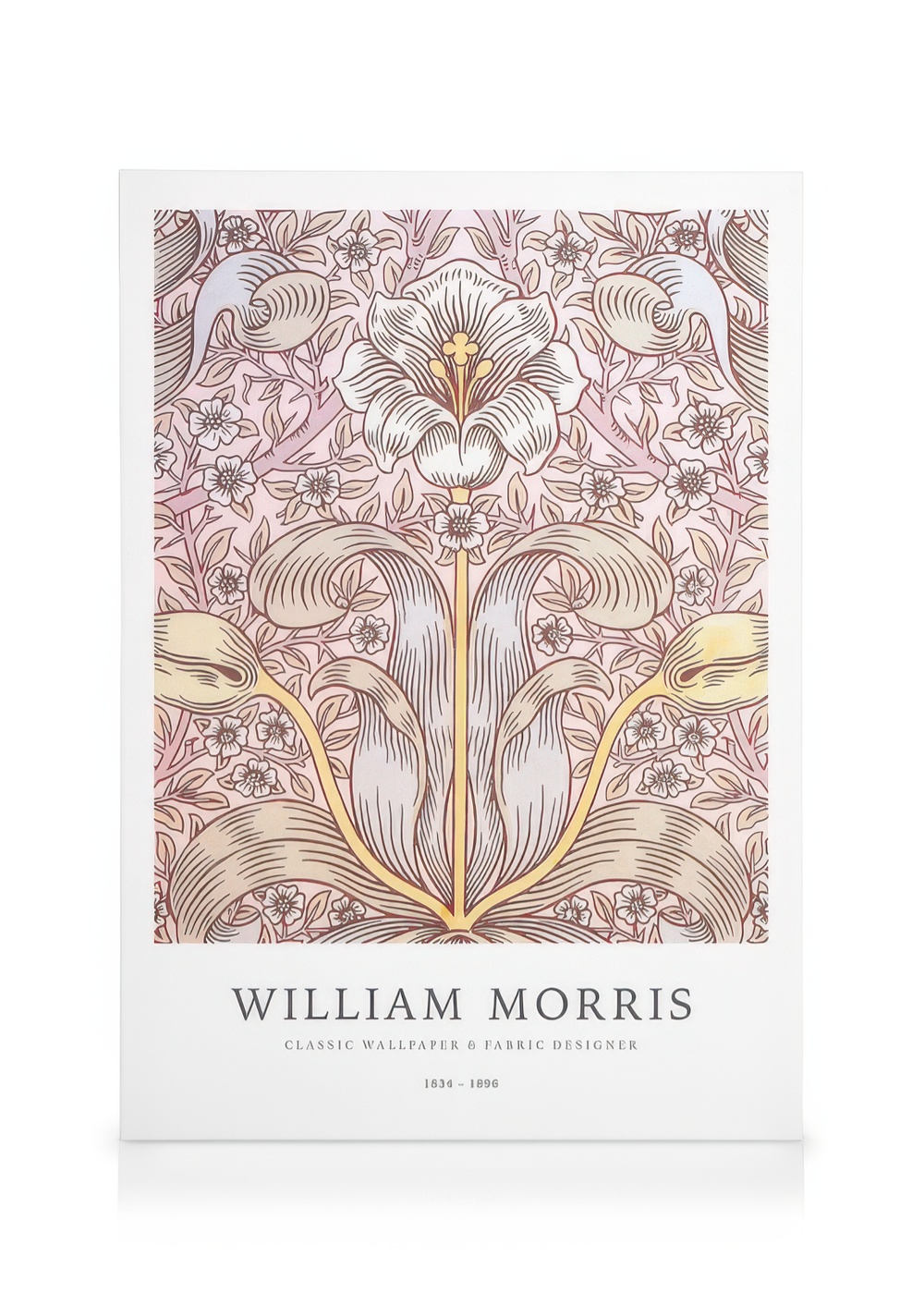 William Morris Floral Pattern Canvas Print – Wall Art Poster | Desenio
