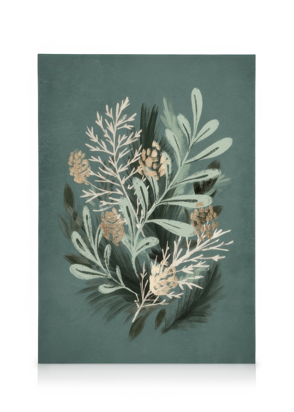 Green Botanical Canvas Print – Nature Wall Art Poster | Desenio