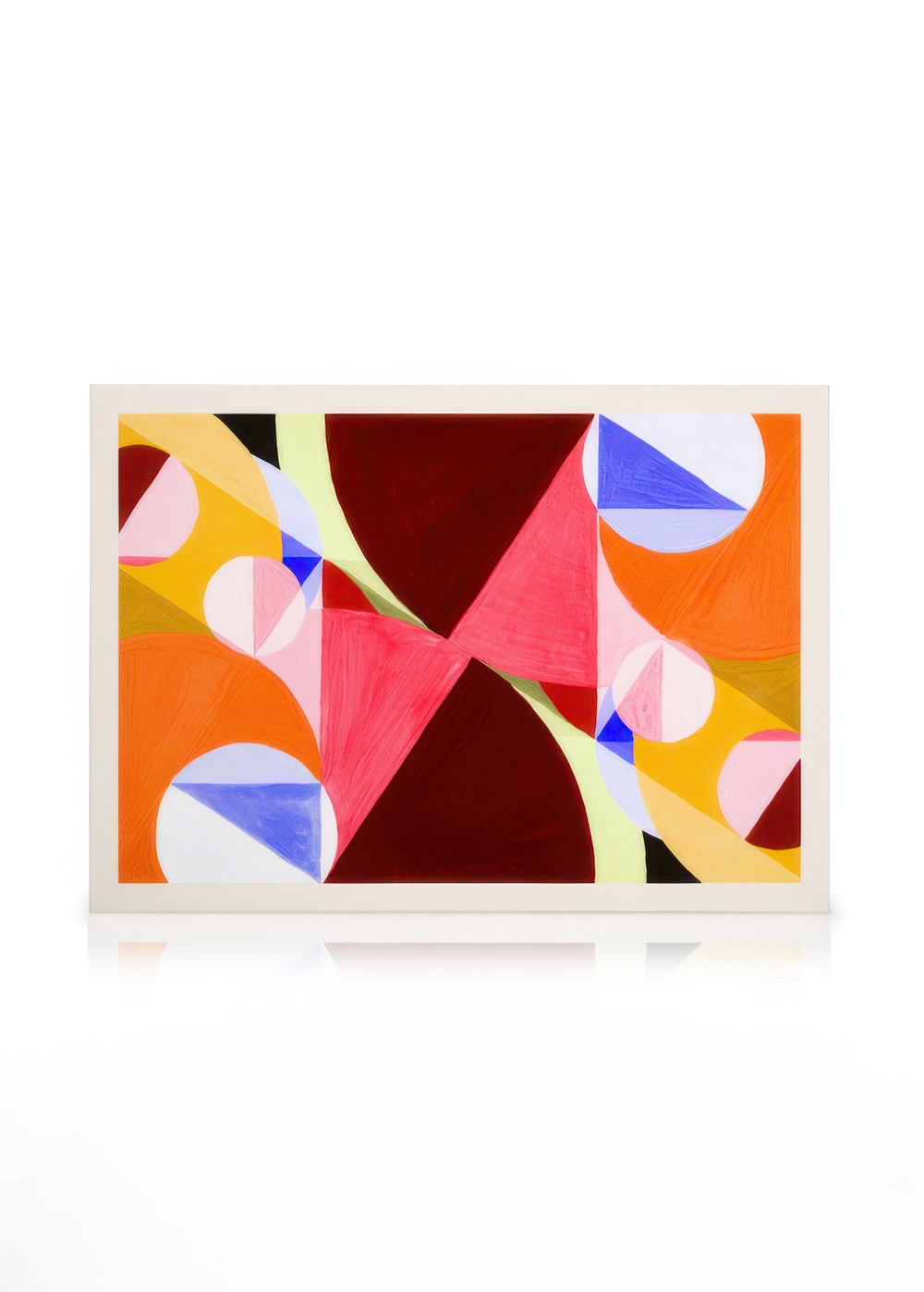 Joseph Schillinger Canvas Print – Abstract Geometric Wall Art | Desenio