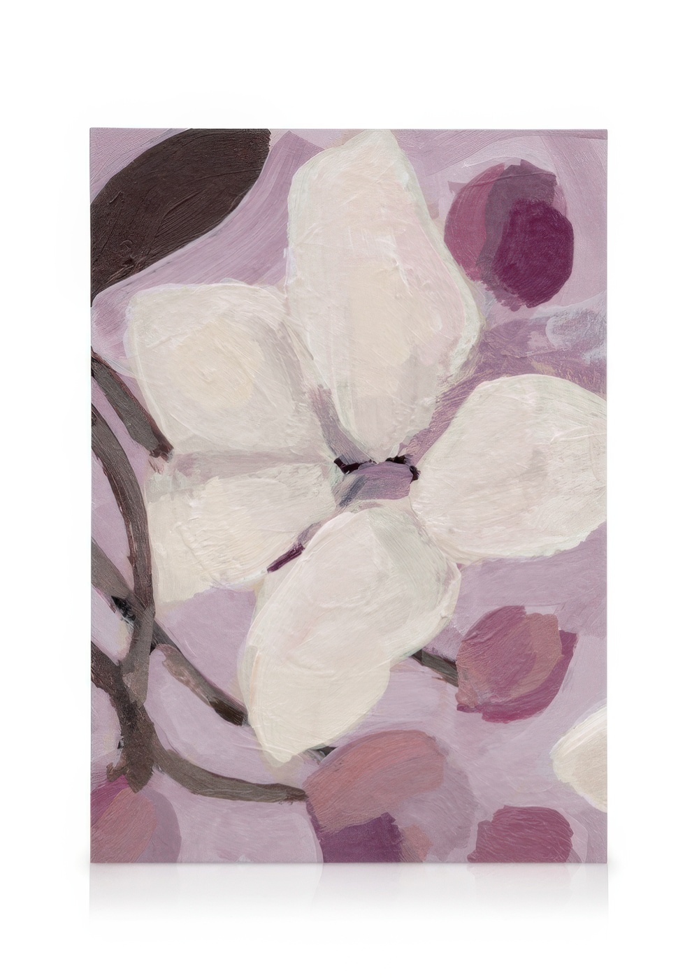 Rêves en Violet canvas - Abstract Floral Art | Desenio EU