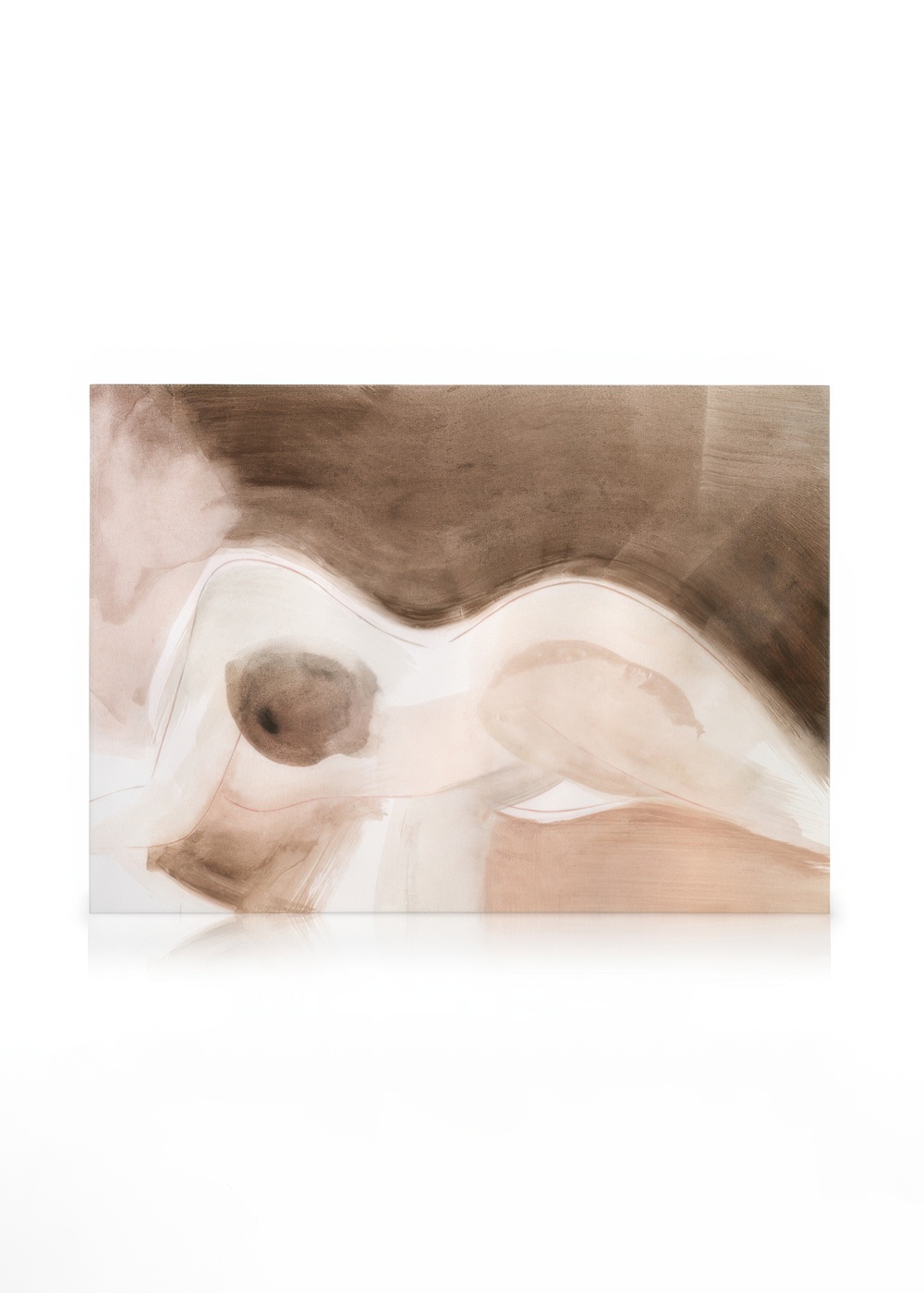 Femme Shapes Watercolor No1 – Aquarell Frau Leinwandbild | Desenio.de