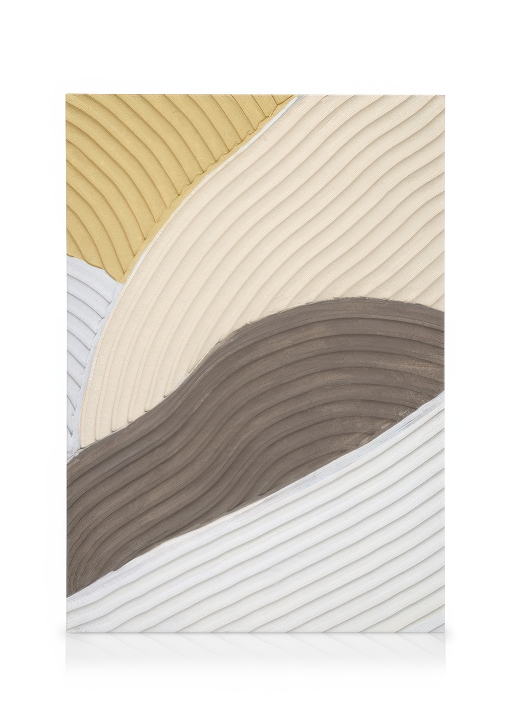 Layered Texture Canvas - Neutral Abstract Art | Desenio EU