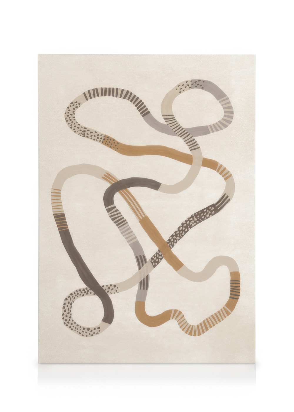 Patterned Line Canvas print