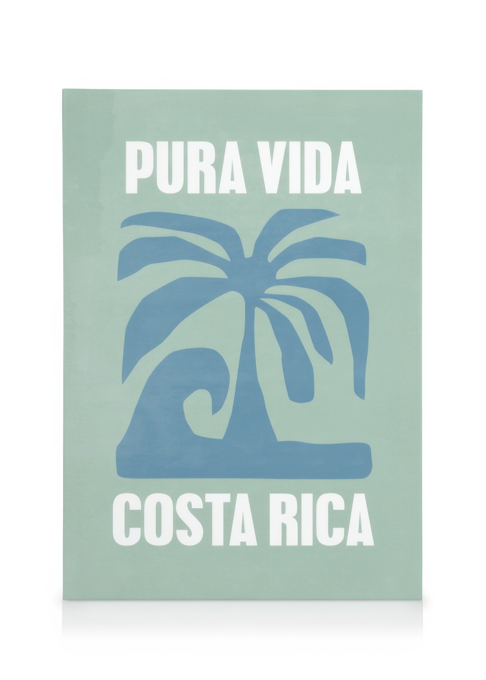 Graphic Costa Rica Canvas - Tropical Art Print | Desenio EU