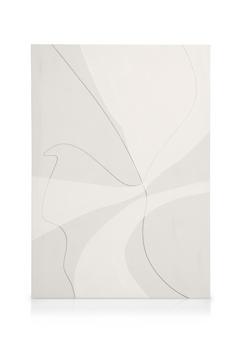 Calm Abstract No1 Toile - Art Minimaliste Beige | Desenio CA
