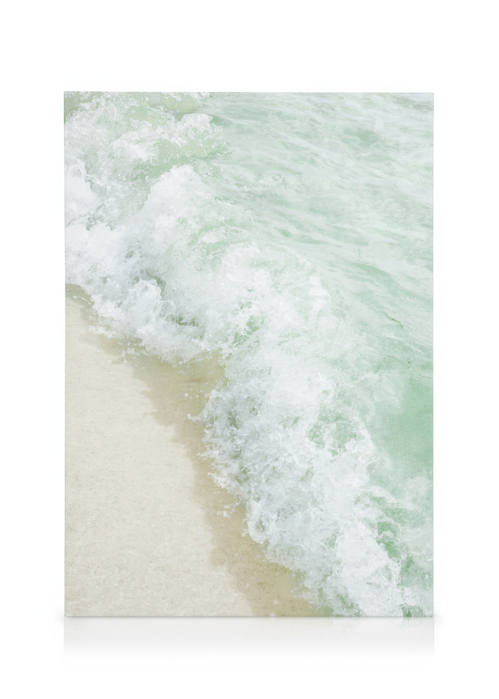Toile Green Waves – Art mural mer calme et apaisant | desenio.fr