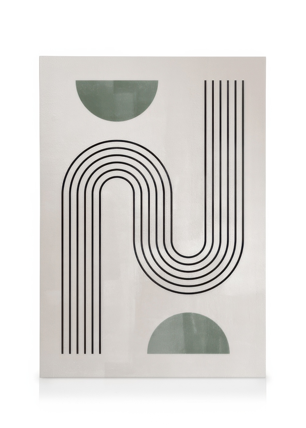 Bending Arches Canvas Print - Abstract Line Art | Desenio CA