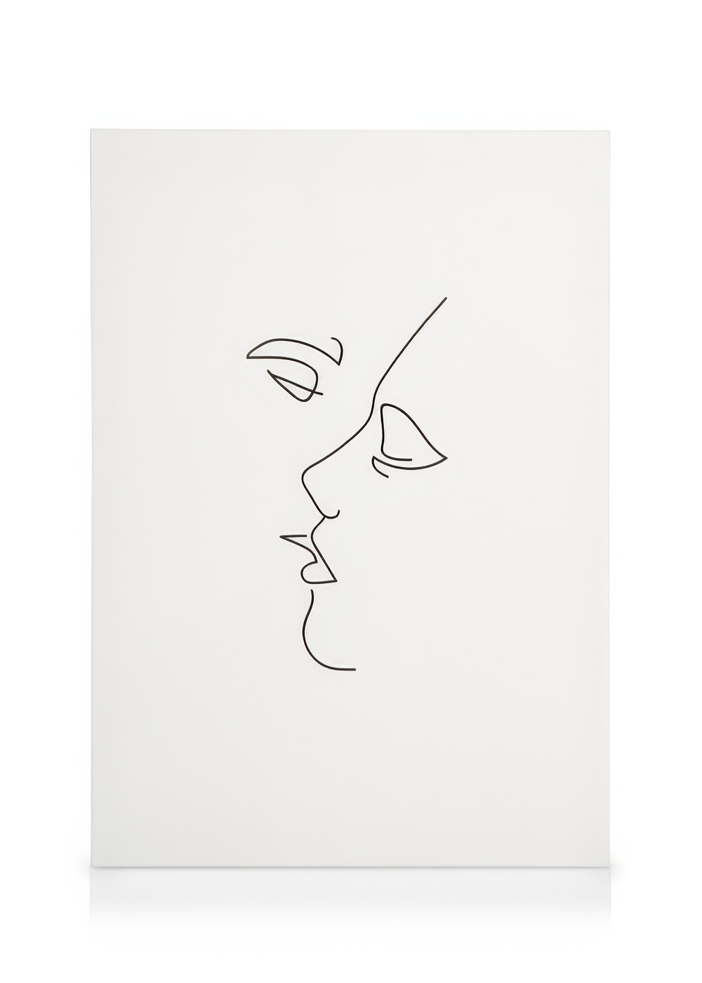 Close Canvas Print – Minimalist Line Art on Canvas | Desenio UK