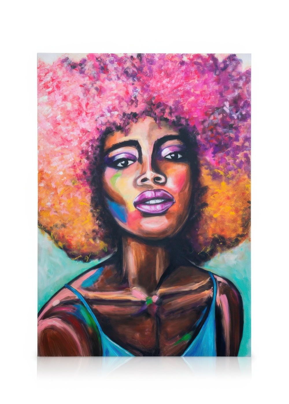 Sofia Larsson - Soul Girl Canvastavla i färg | Desenio