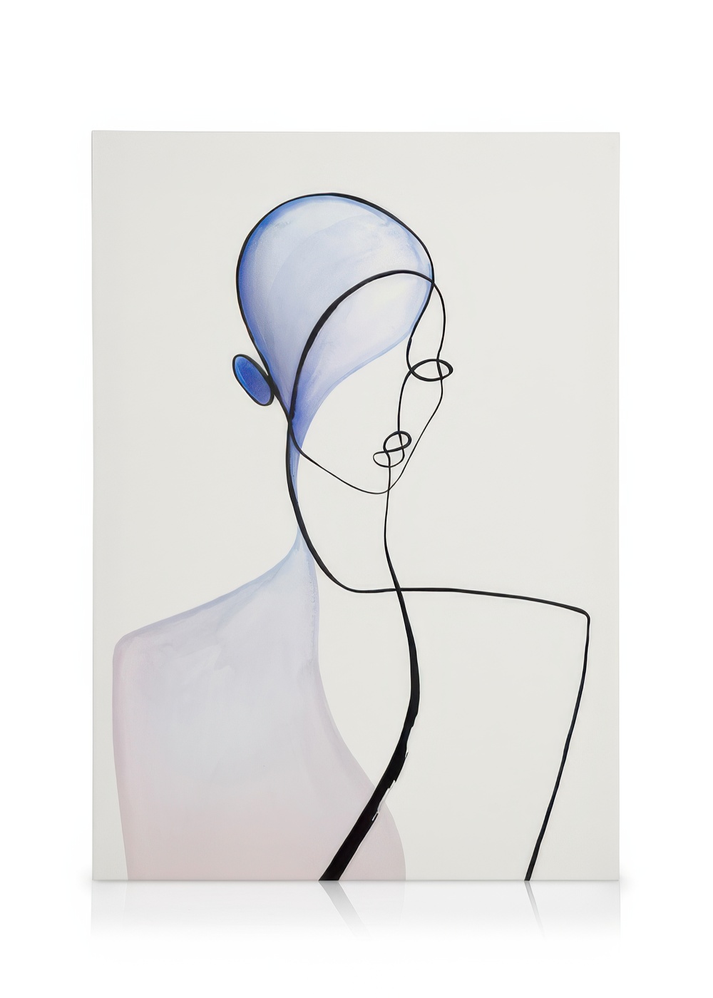 Peytil - Hedvig Canvas Art Line Drawing | Desenio EU