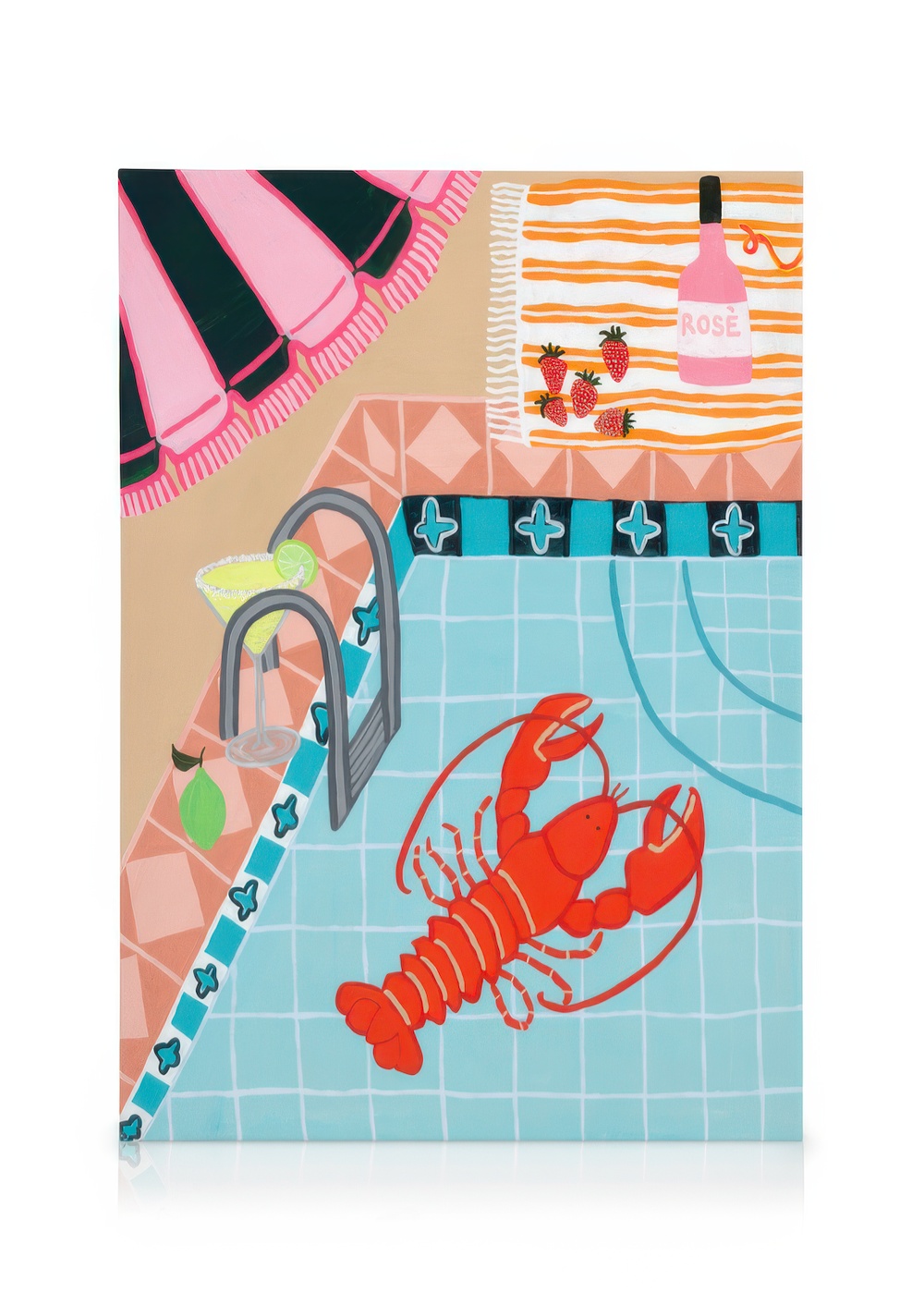 Britty Flynn - Palm Springs No1 Canvas print