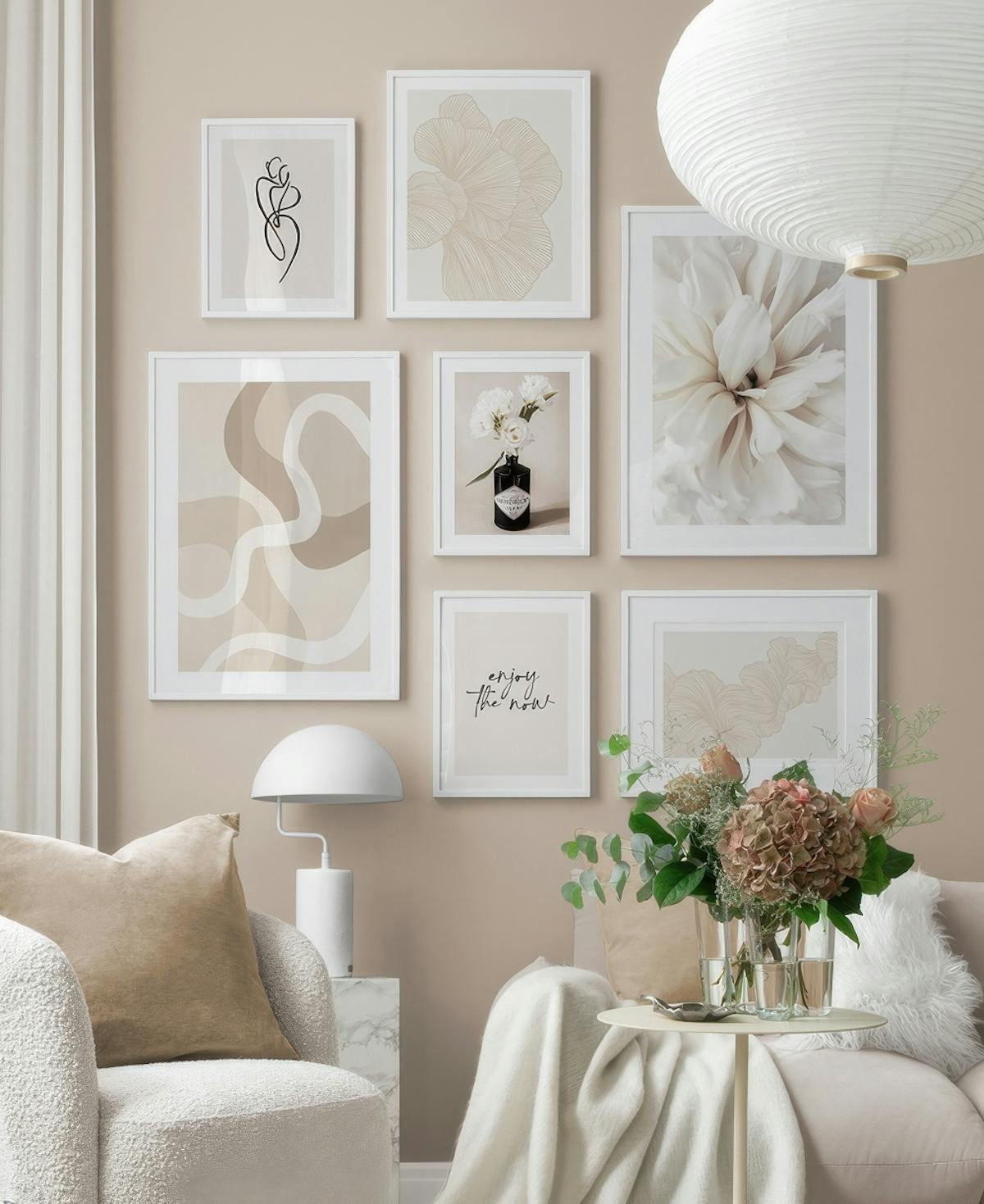 Endless Inspiration Gallery Wall – Botanical & Abstract Print Poster ...