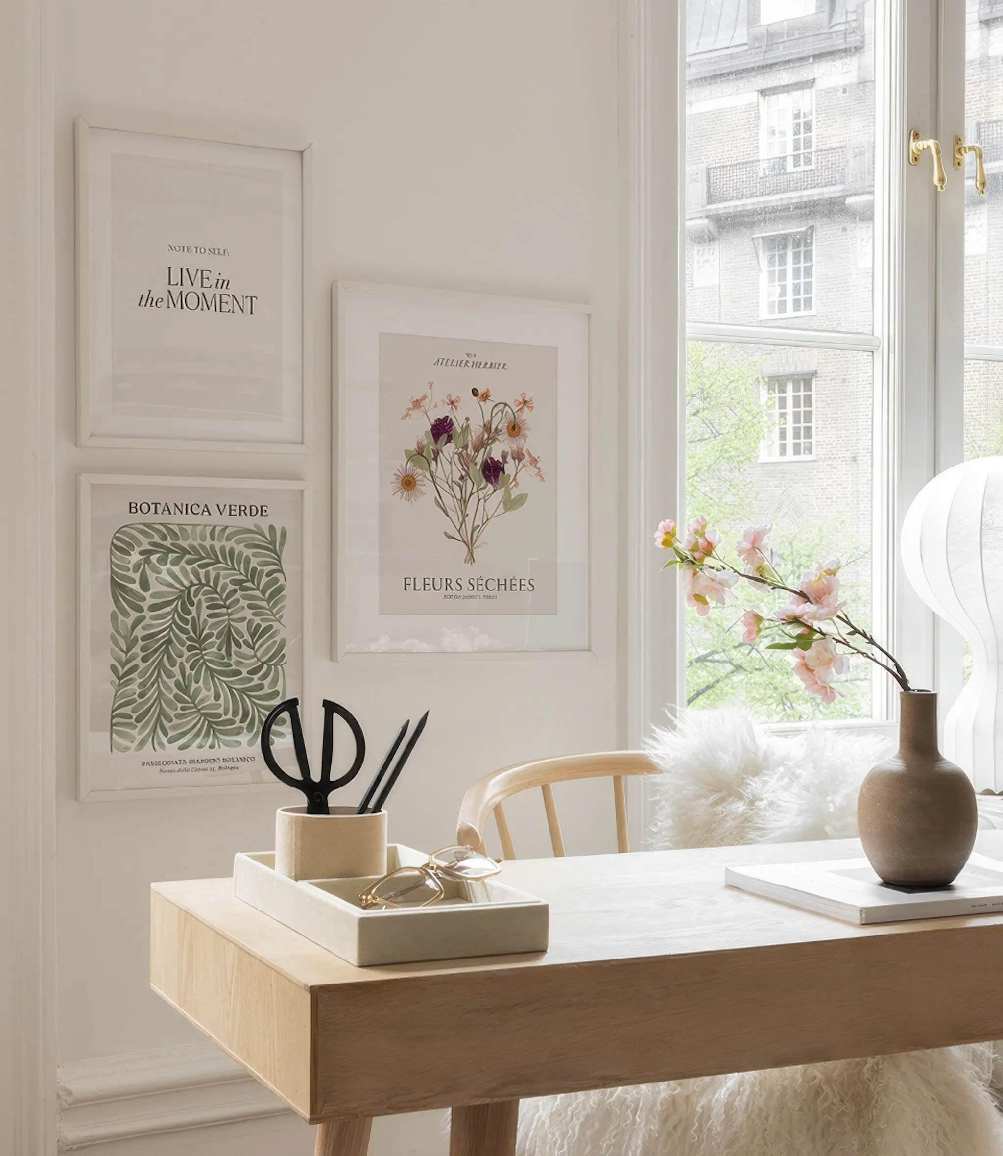 Botanical Gallery Wall for Kitchen – Nature-Inspired Art | Desenio UK