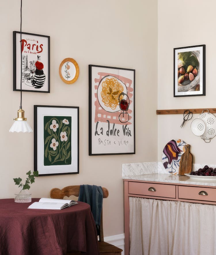 Wonderland Kitchen Print – Whimsical Poster Art for Your Kitchen