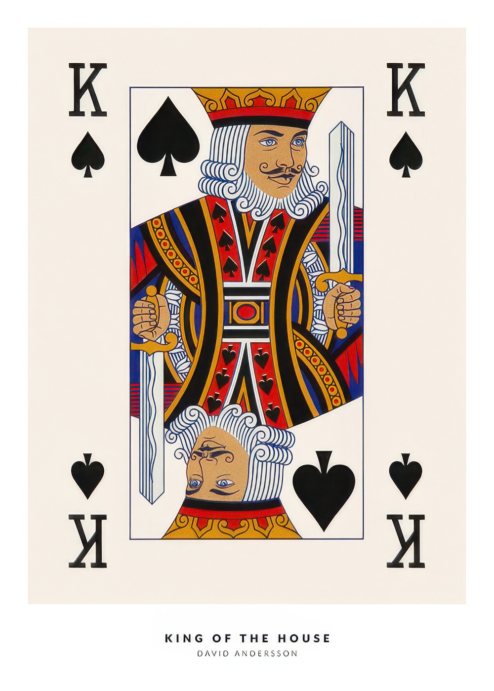 Affiche personnalisée Roi de pique – Créez votre affiche unique | Desenio