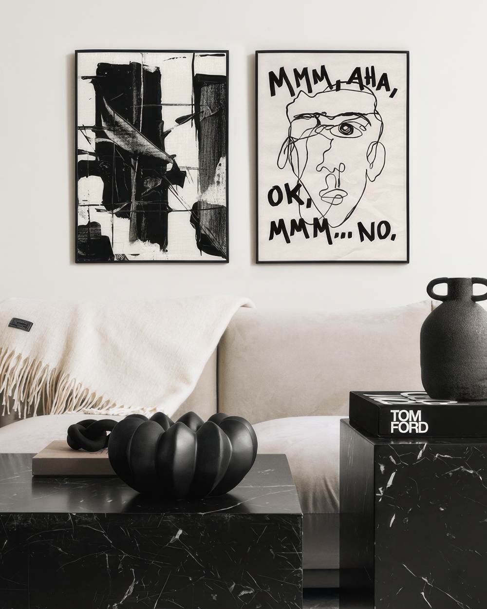 Dramatic Sketch Duo Poster pack