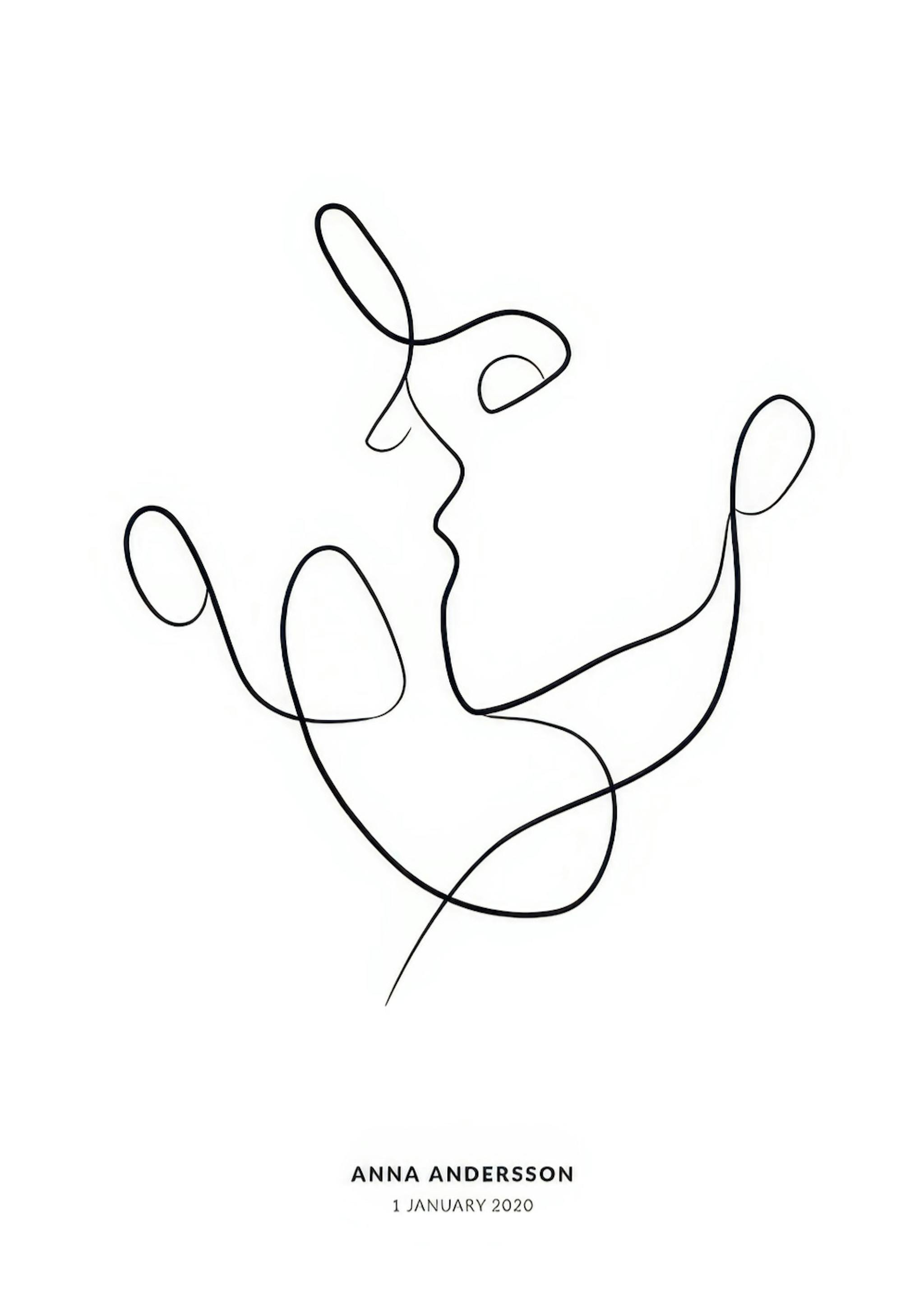 Name wall art - Personalized posters with names | Desenio.com