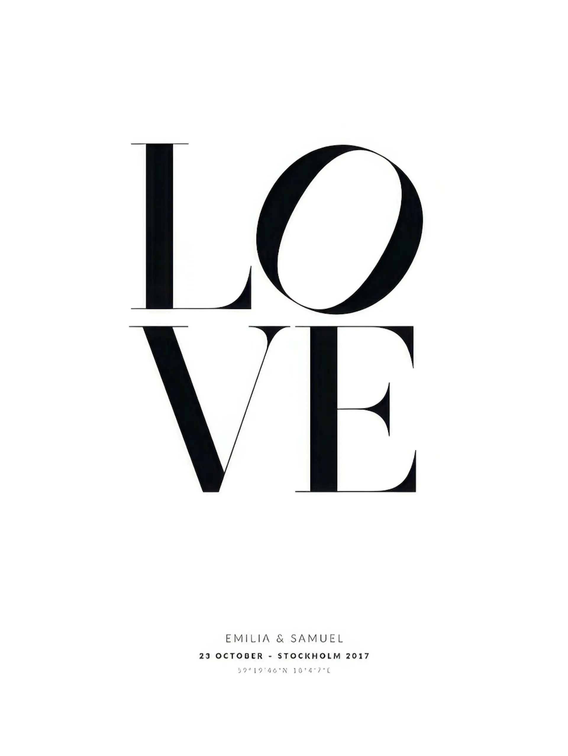 Love Personal Poster Poster