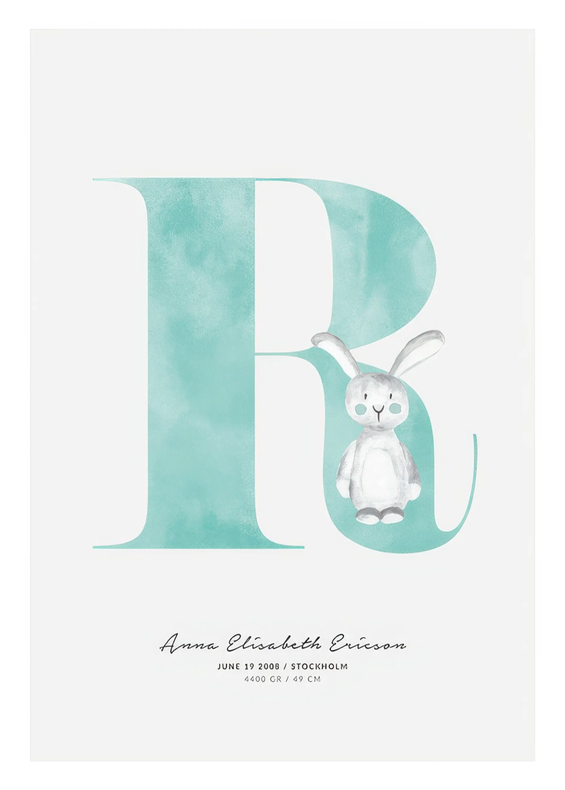 Buchstaben-Bilder. Poster mit Buchstaben | Desenio.de