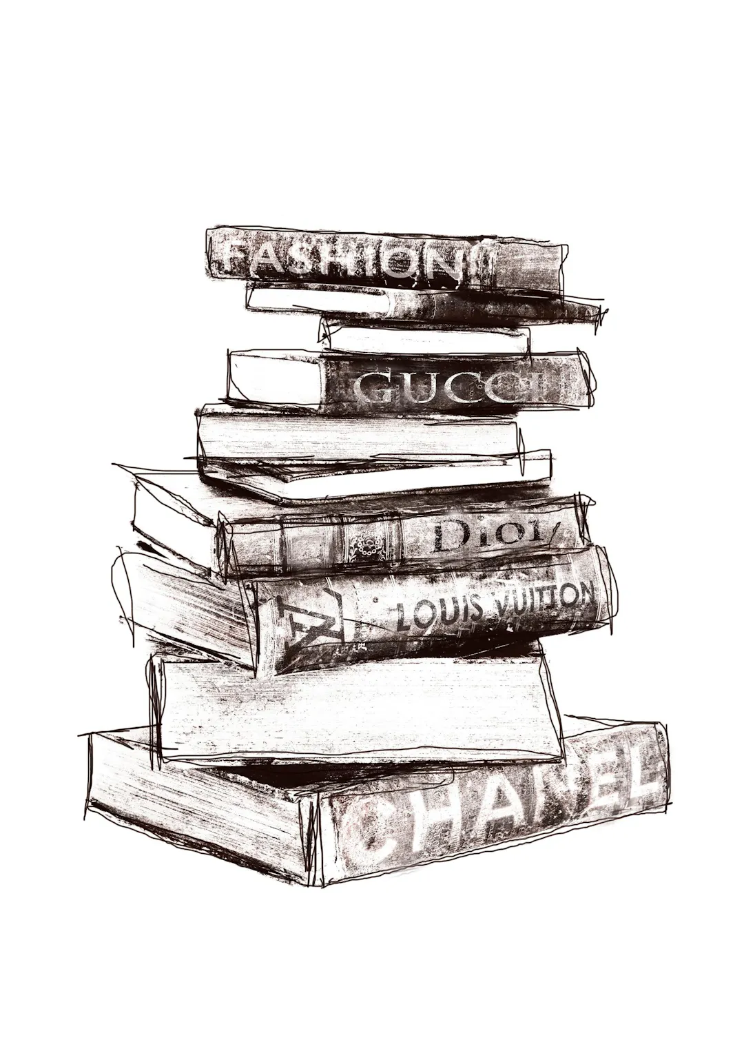 Green Shape Poster - Abstract green shape - desenio.co.uk