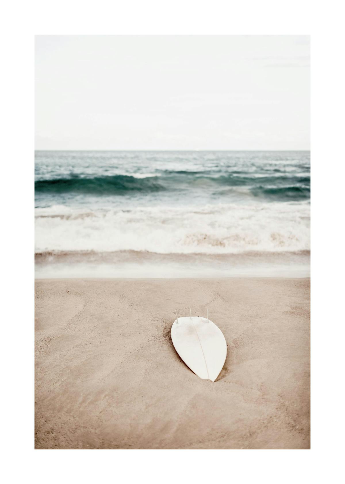 Ocean Touch Print – Beach Photography Poster | Desenio Print Art