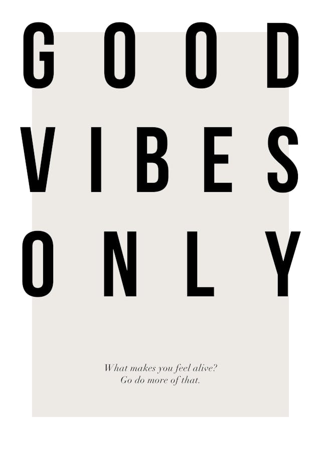 Smiley Vibe Poster – Vrolijke wanddecoratie | Desenio.nl