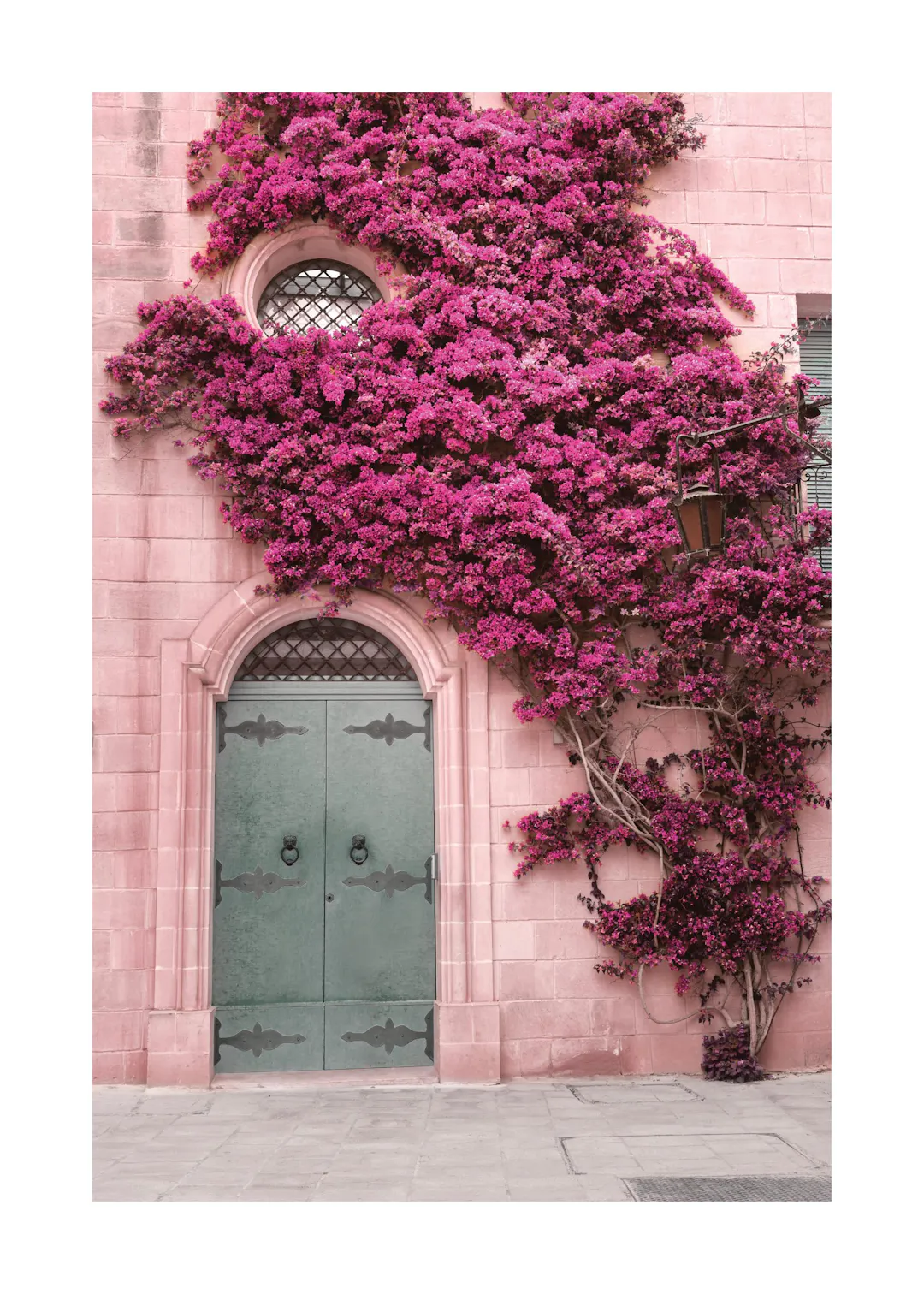 Pink Archway Print – Modern Poster Art | Desenio