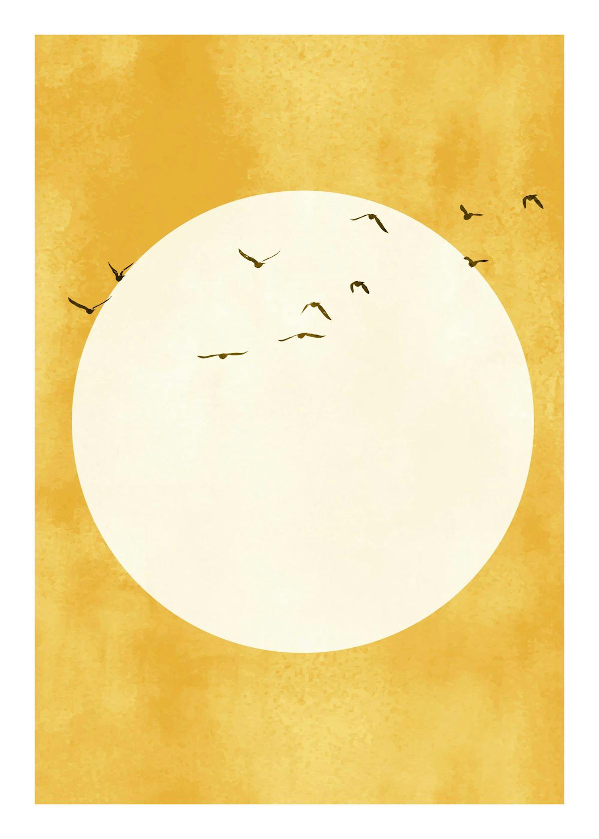 Birds Fly Away Poster - Fly away - desenio.com