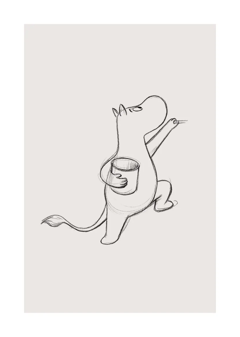 Mumin-posters | Illustrationer av karaktärer från Mumindalen - desenio.se