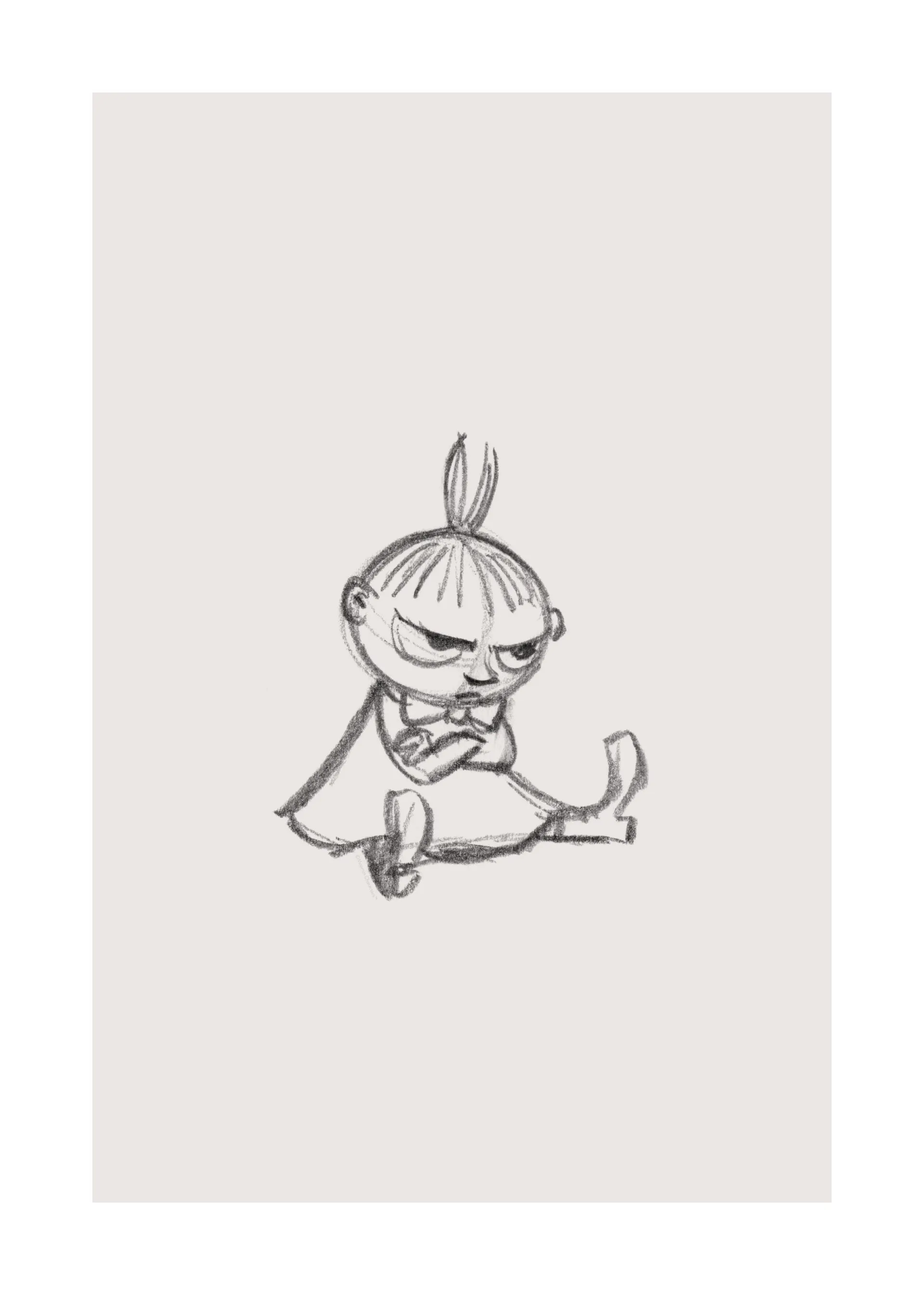 Moomin In Love Print – Romantic Poster | Desenio