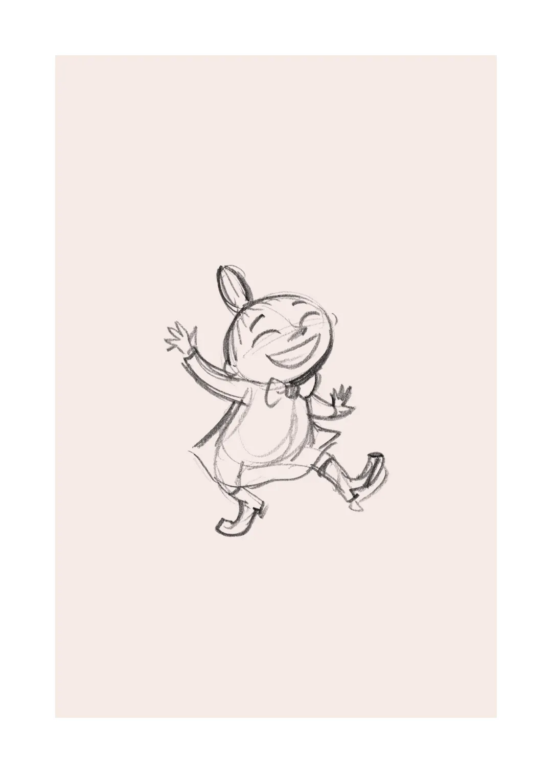 Little My No1 Poster – Moomin Character Art | Desenio