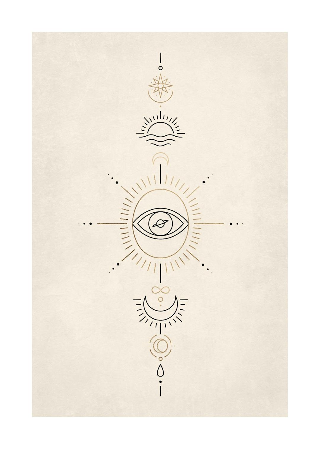 Color Splash Girl Print – Modern Art Poster | Desenio