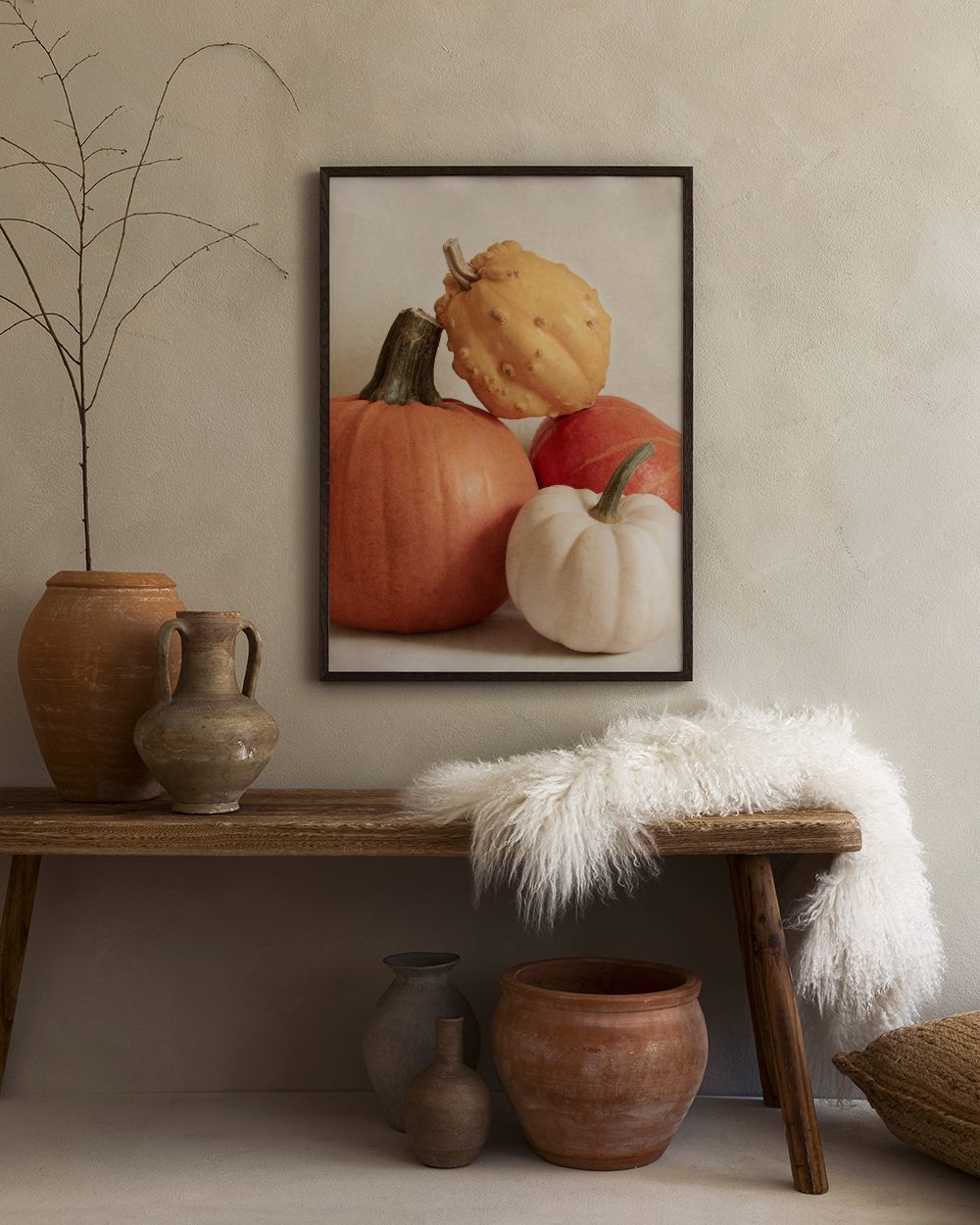 Pile of Pumpkins Print