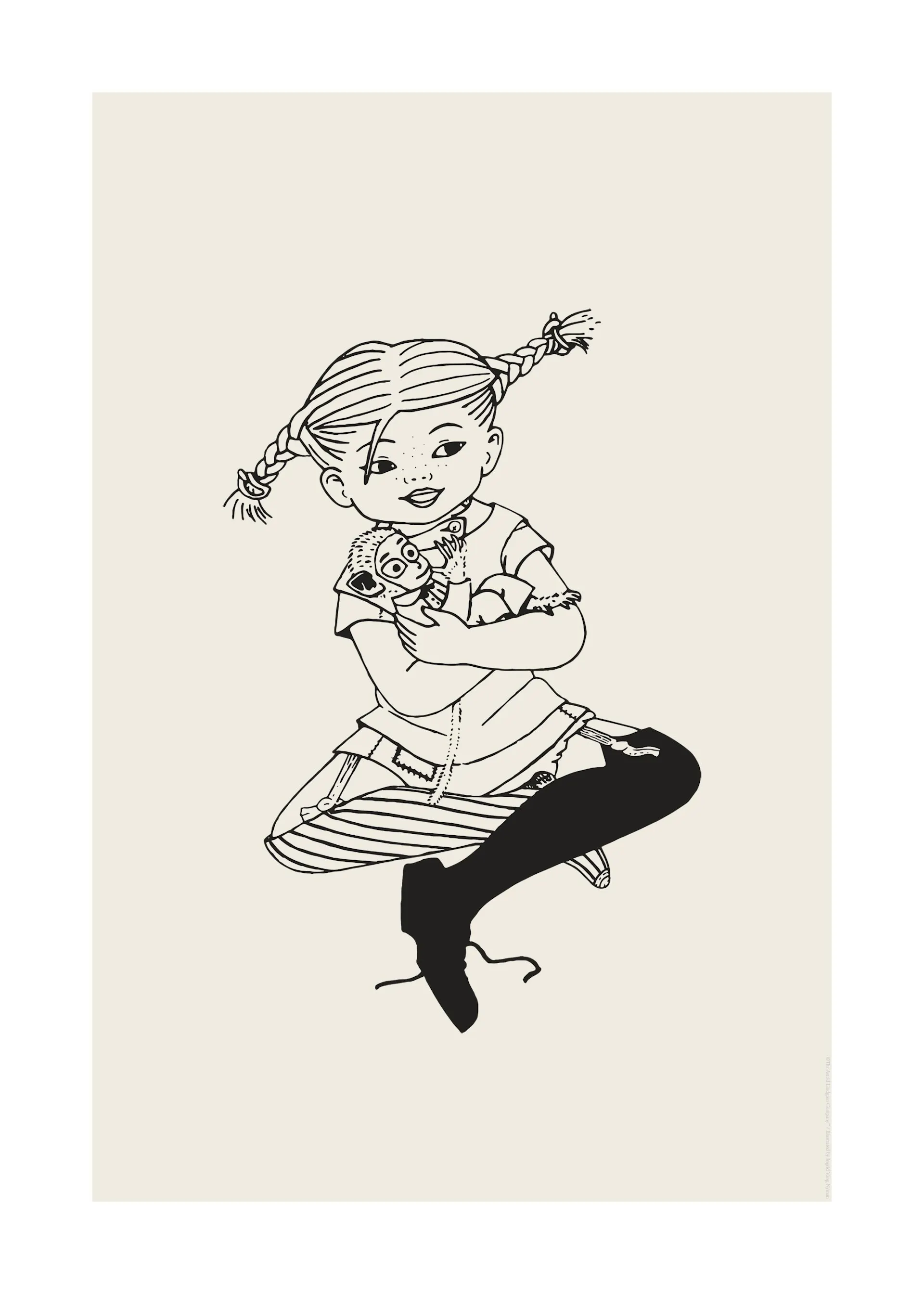 Pippi Longstocking & Astrid Lindgren's posters - Desenio.com