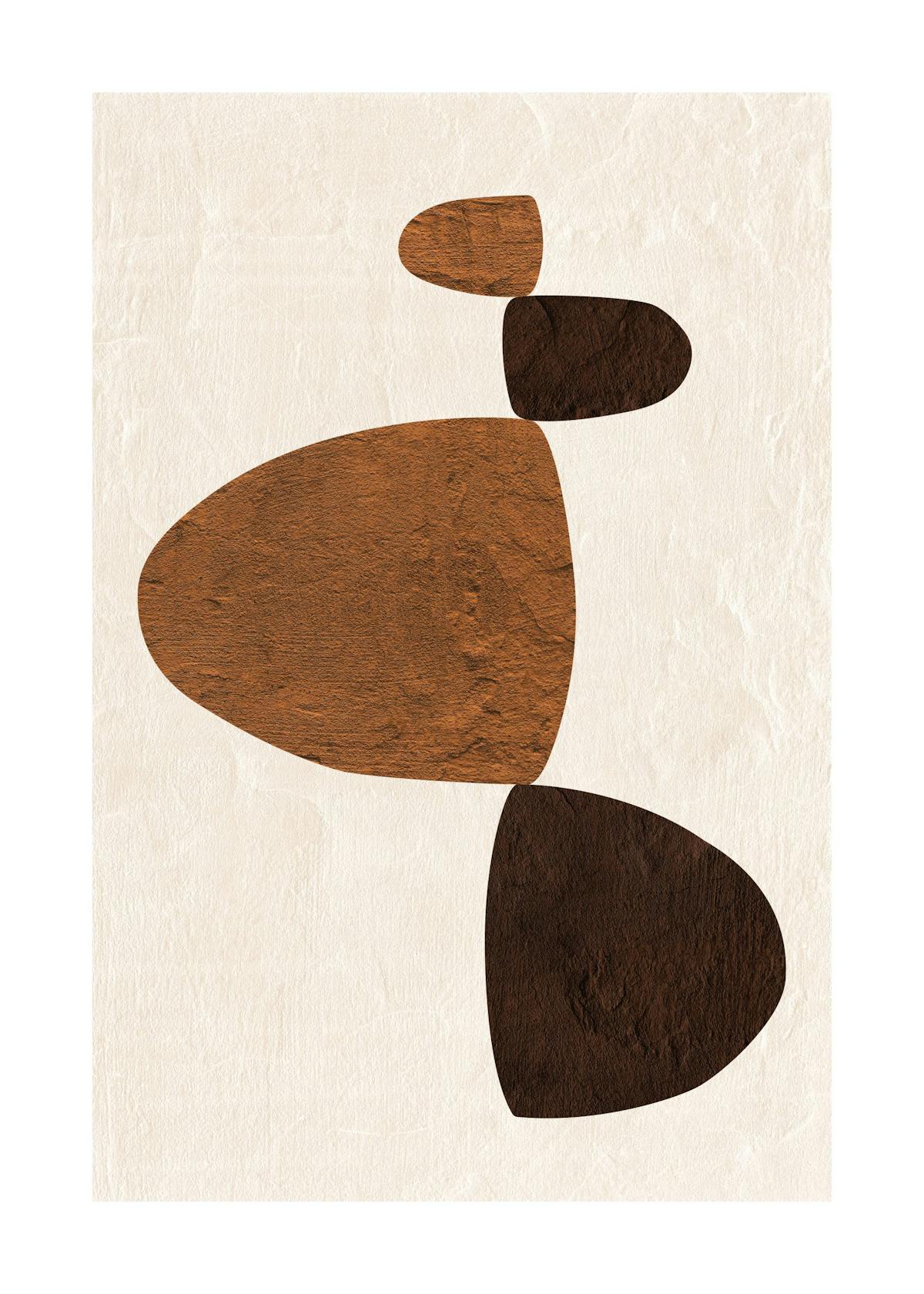 Composition No1 Print – Modern Abstract Poster | Desenio