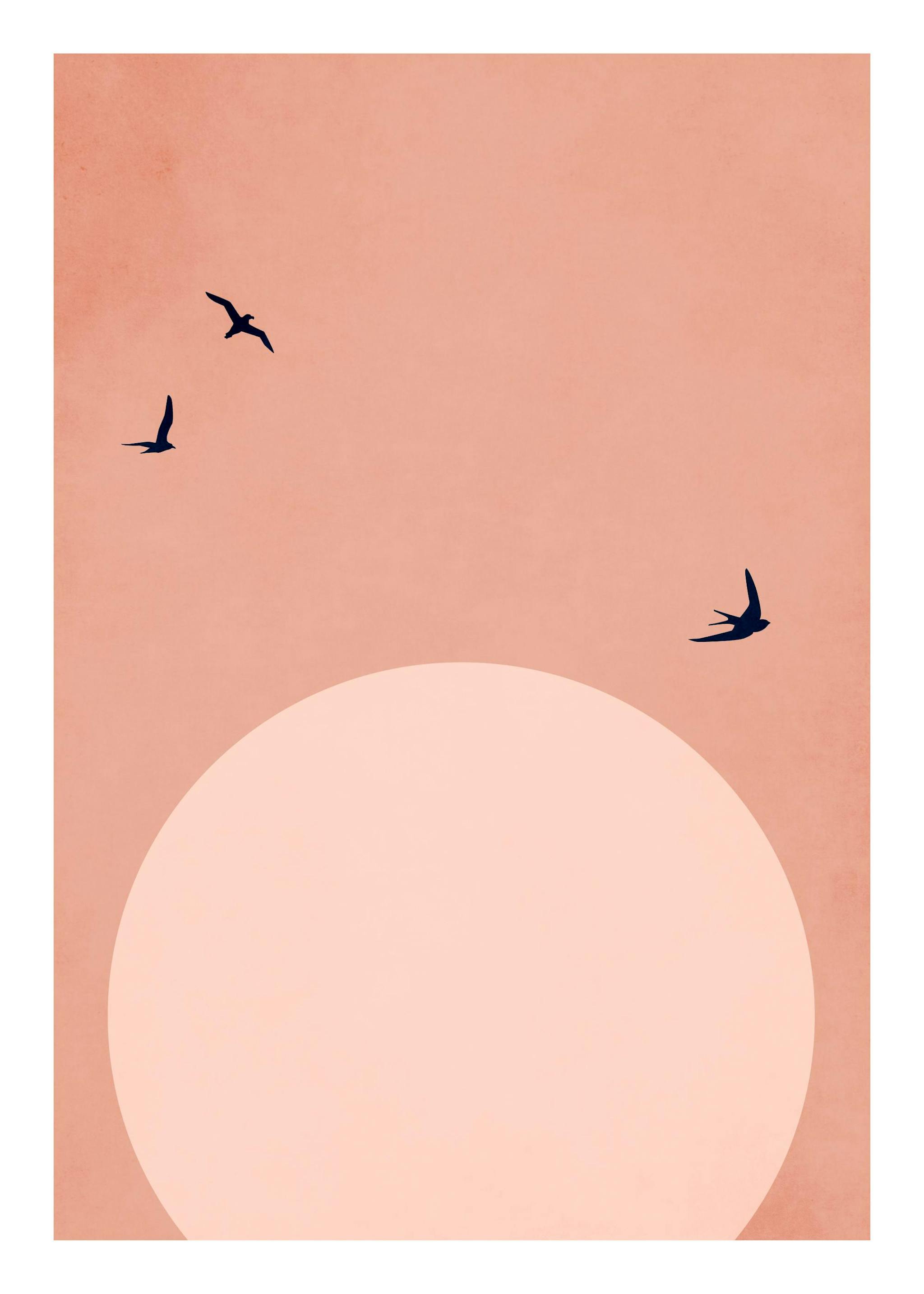 Birds Fly Away Poster - Fly away - desenio.com