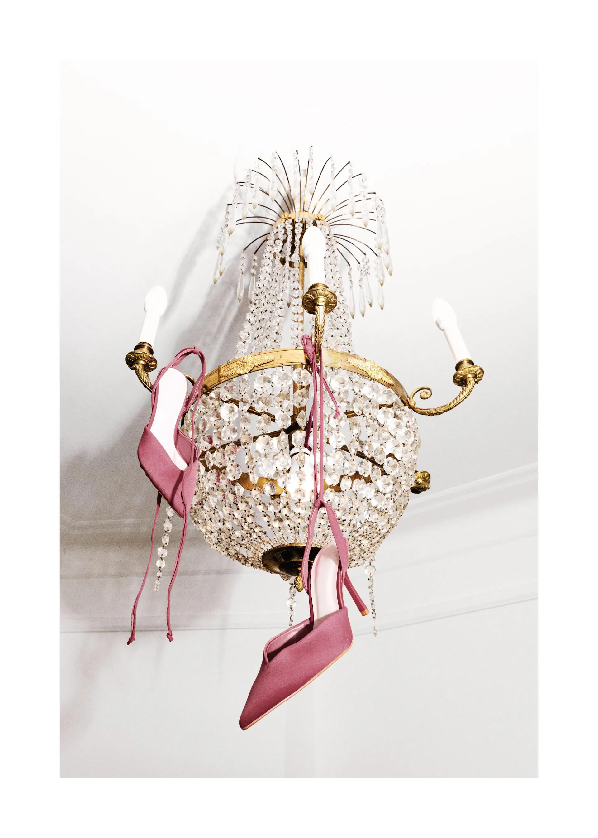 Affiche Pink Shoe Collection – Chaussures roses pour déco tendance