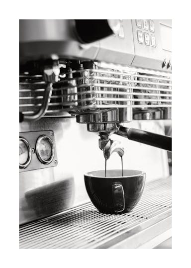 Pasta Moment No2 Poster – Svartvit köksposter | desenio.se