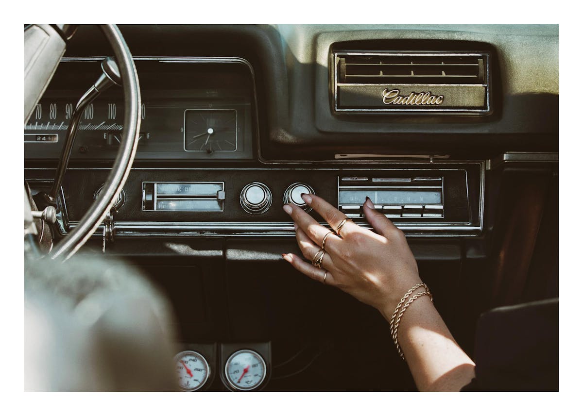 Jazzberry Blue Space Shuttle No1 Print – Retro Space Poster | Desenio