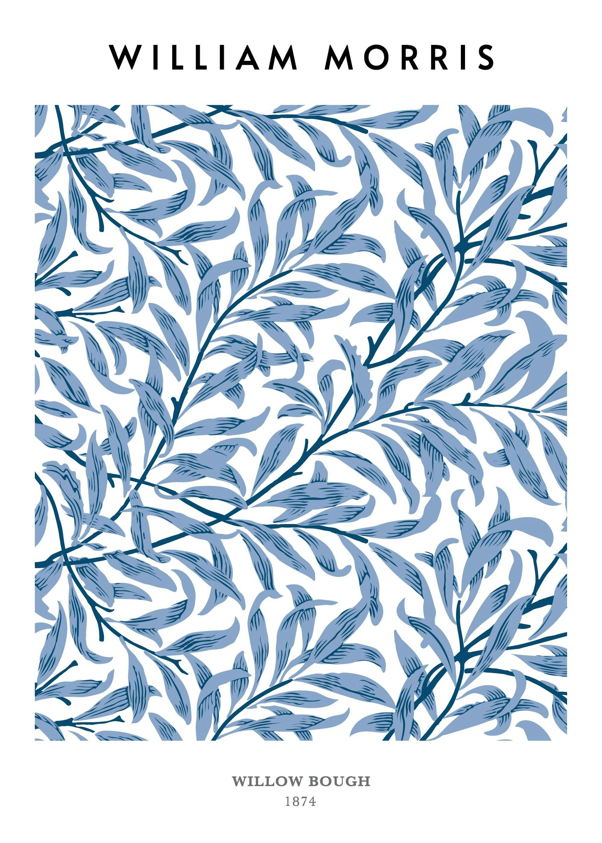 Les Nuances de Bleu Poster – Modernes Poster in Blau | Desenio