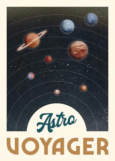 Space Odyssey Poster – Rymd och astronomi poster | Desenio