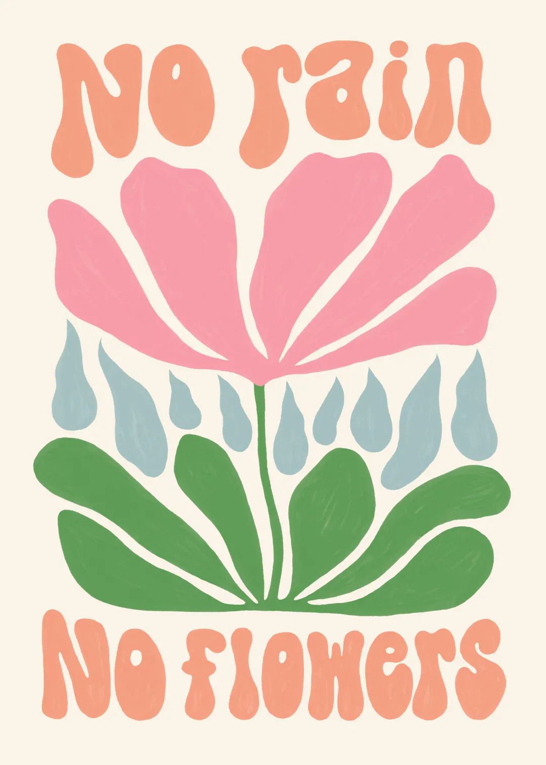 Just Keep Growing Print – Motivational Poster for Bedroom | Desenio